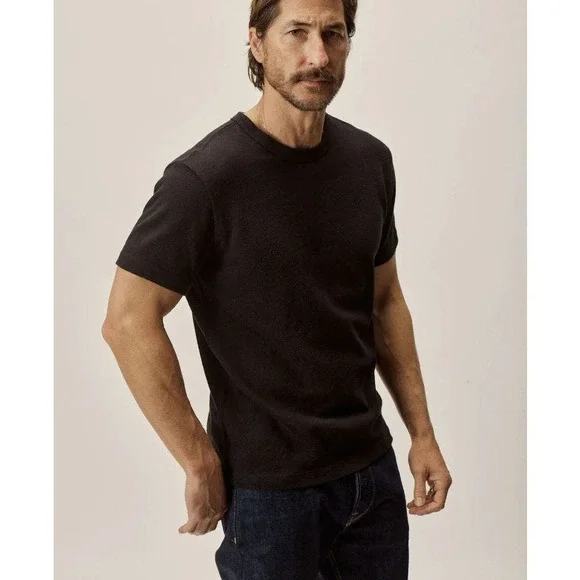 Buck Mason | Shirts | Nwt Buck Mason Mens Ss Black Field Spec Heavy Tee ...